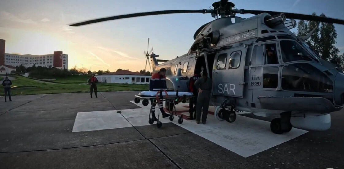 Super Puma της Πολεμικής Αεροπορίας, εκτέλεσε αποστολή διάσωσης ενός ...